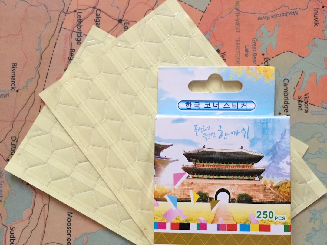 Corner Sticker Transparent Album Sticker Adhesive Embalishment ...