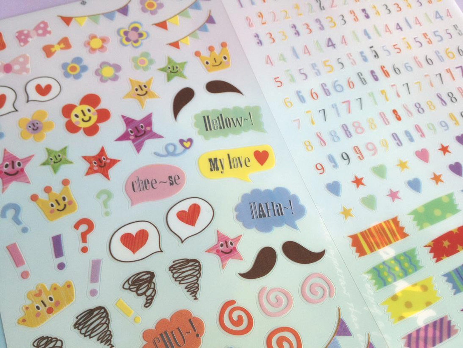 3 Sheets Happy Kids Sticker Kids Party Children Birthday - Etsy