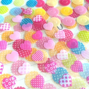 Ring Hole Sticker File Punched Holes Reinforcement Label Polka Dots ...