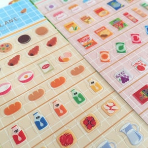 Mini Cookie Candy Snack Stickers Sweet Candy Bag Jelly Jam Chocolate ...