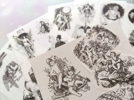 46 Mythology Angel Stickers Gothic Angel Fairy Goddess Greek - Etsy