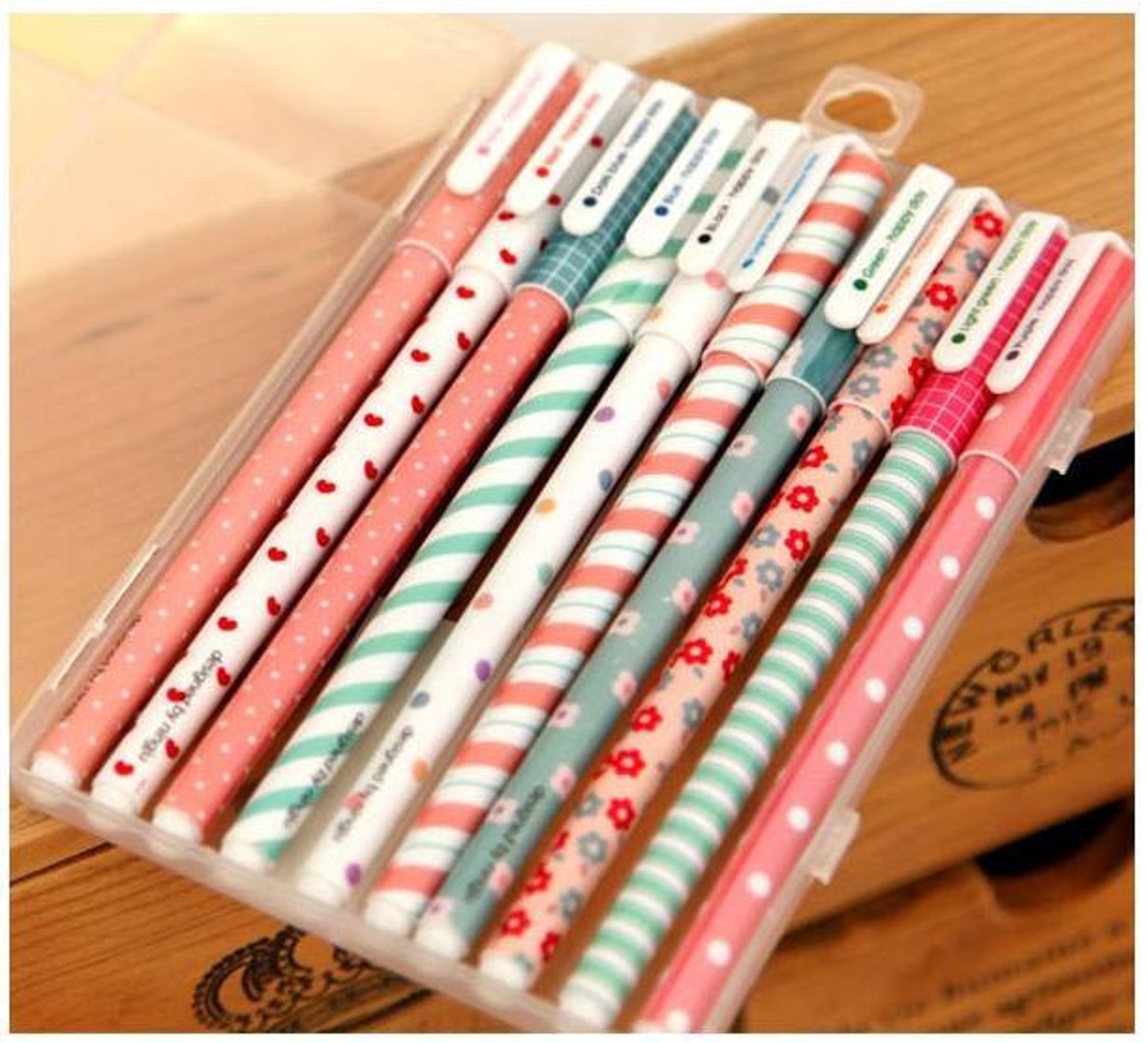 Cute Kawaii Gel Pen, Color Ink Pen, Color Marker, Colored Pencil, Gel ...