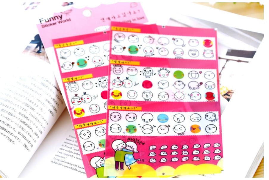 Happy Smile Face Stickers Emoji Funny Face Smiley Face Cute - Etsy