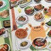 Buffet Food Sticker Picnic Food Gourmet Breakfast Dinner Noodle Rice ...