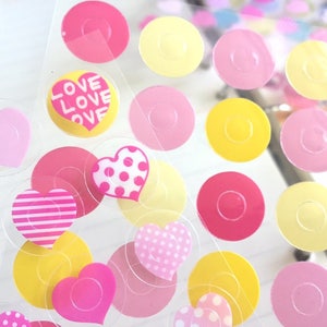 Ring Hole Sticker File Punched Holes Reinforcement Label Polka Dots ...