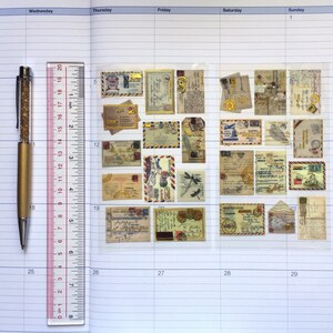 Mini Size Retro Vintage Envelope Europe Antique Letter Postcard Ancient ...