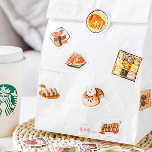 40 Sushi Buffet Food Stickers Picnic Food Gourmet Breakfast Dinner ...