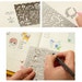 Flower Lace Planner Ruler Art Shapes Stencil Ruler Girl Life Planner ...