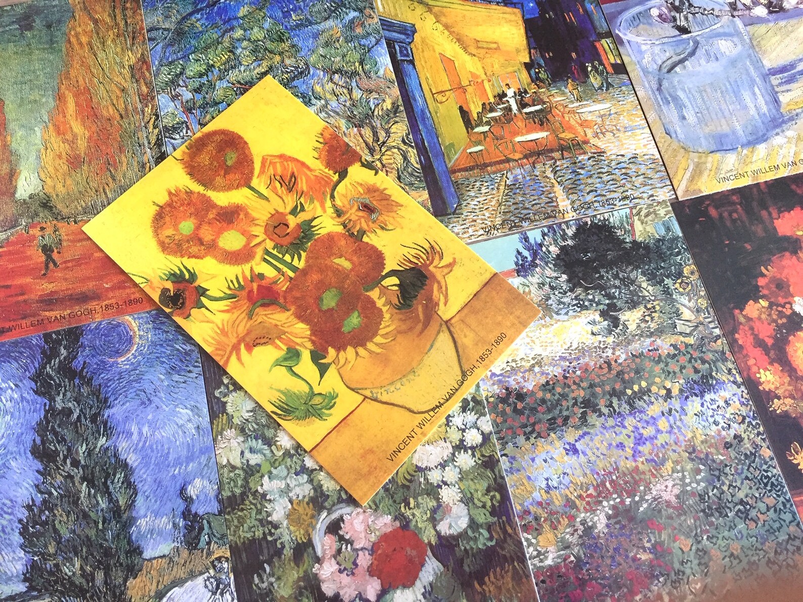 30 the Best Collection of Vincent Van Gogh Postcard Classic - Etsy