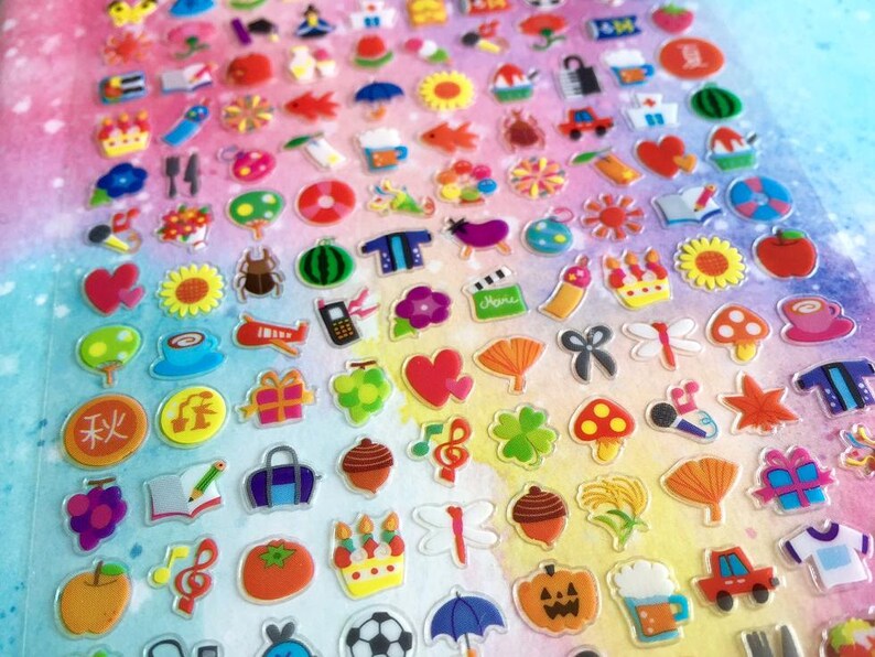 Four Seasons Sticker 365 Days Daily Life Planner Sticker - Etsy