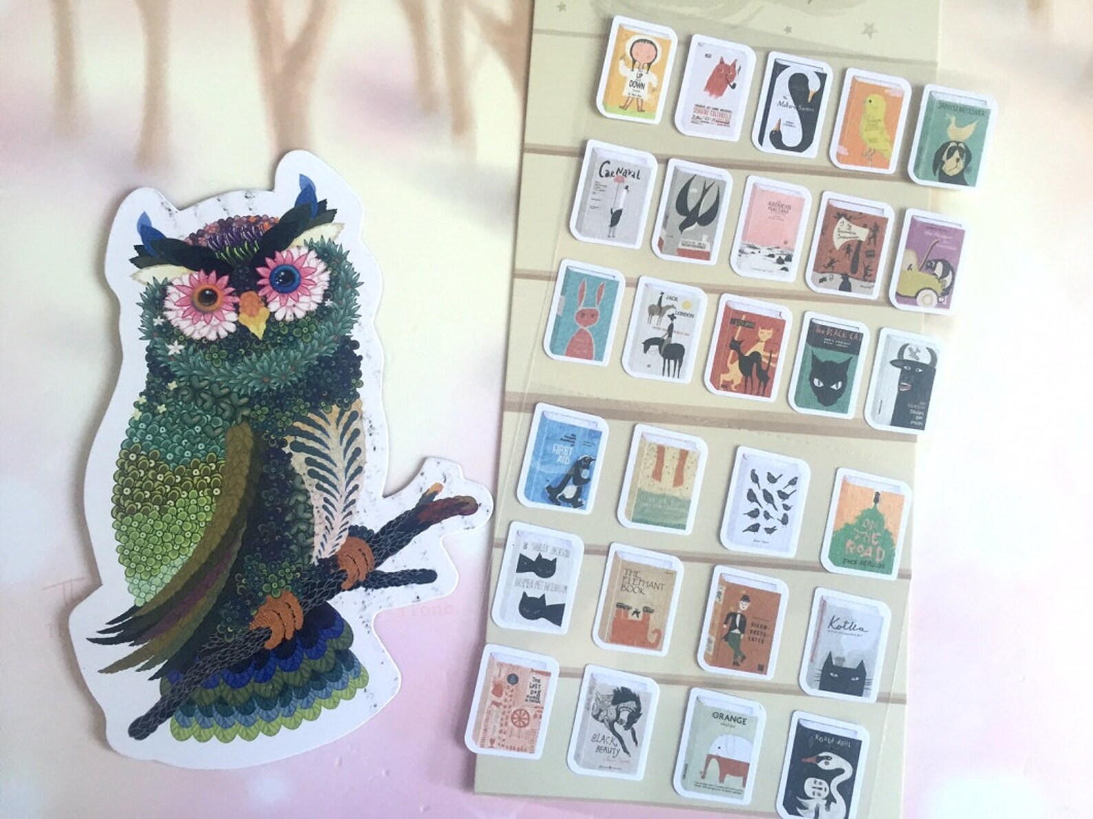 Book Sticker Book Cover Retro Books Famous Book Reading Quotes - Etsy