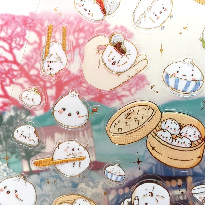 Cute Asian Food Stickers - Etsy