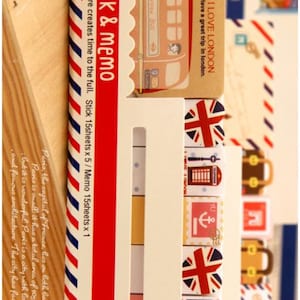 Luggage Case Memo Mini Envelope Sticky Note Travel Handbook | Etsy