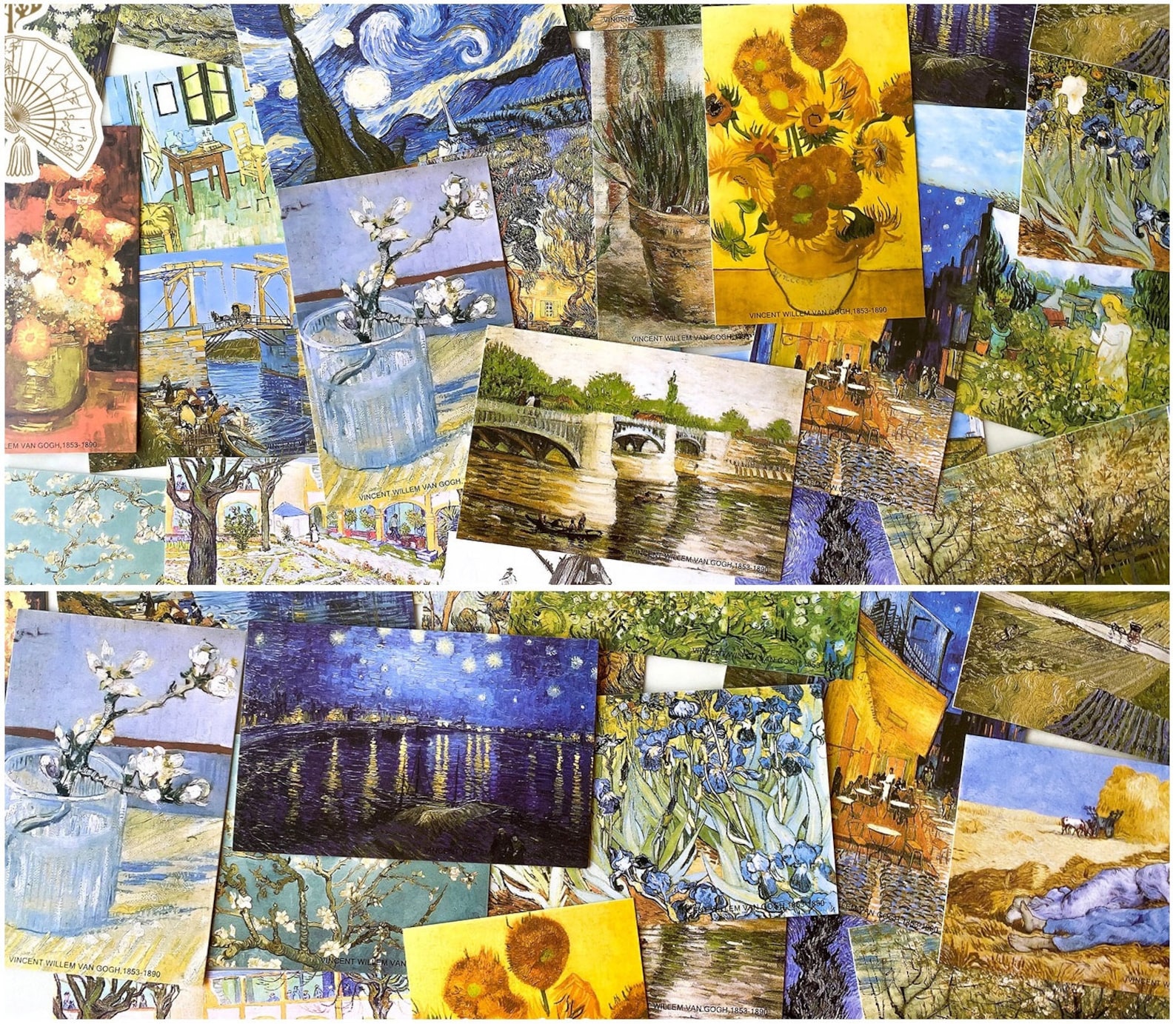 30 the Best Collection of Vincent Van Gogh Postcard Set - Etsy