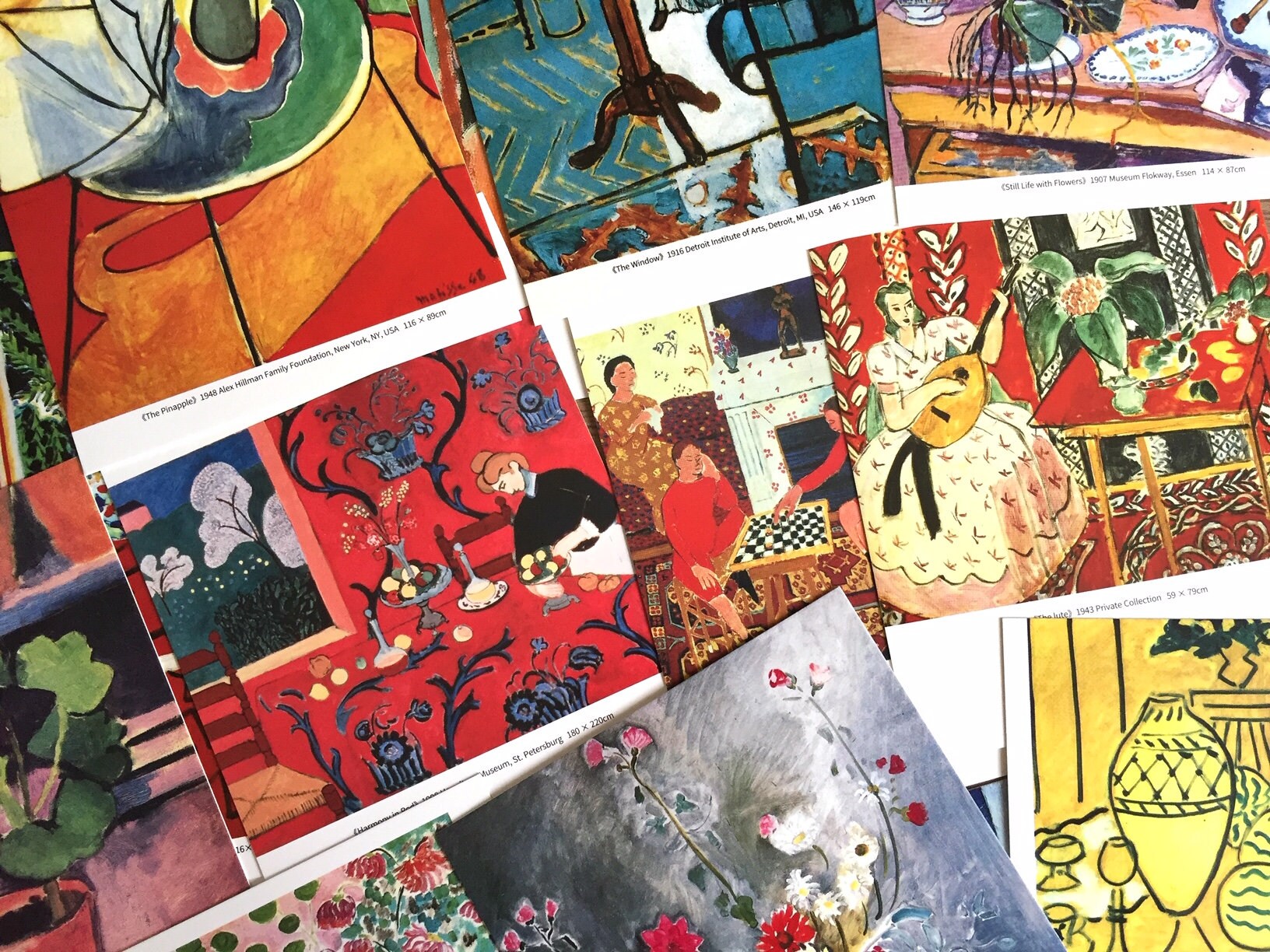 30 Matisse Painting Postcards Classic Fine Art Henri Matisse Art ...