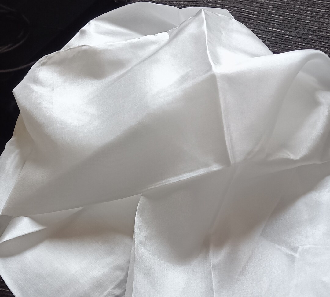 Silk Scarf Silk Blank Silk Scarf Ponge 05 Remnant - Etsy