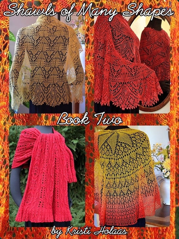 E-book Knitting Lace Shawl Patterns Shawls of Many Shapes - Etsy