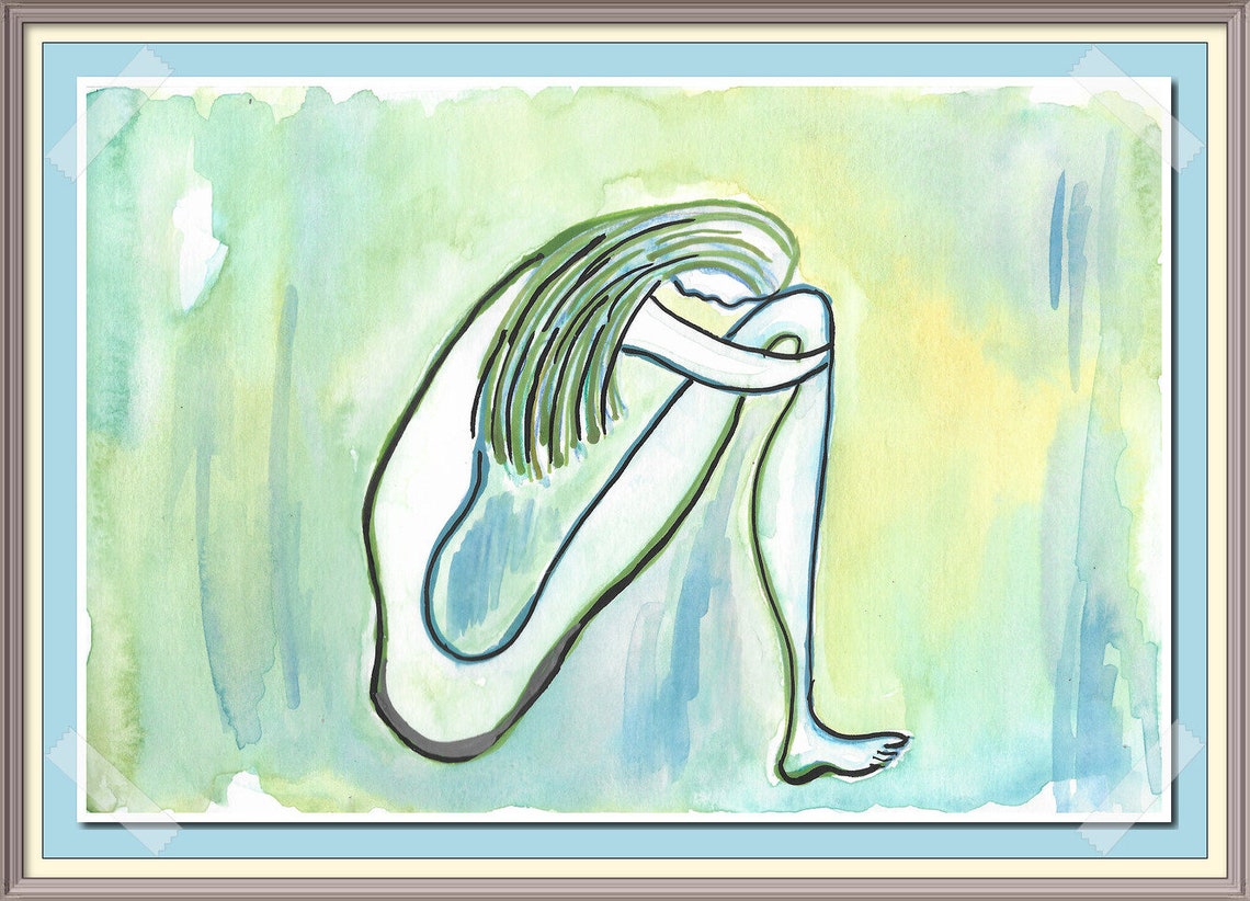 ANOREXIA NERVOSA ART Anorexic Recovery Paintings Body - Etsy