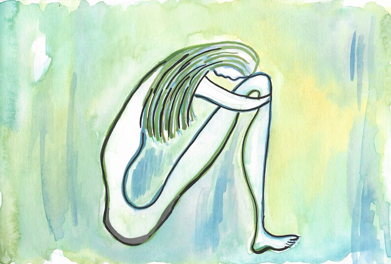 ANOREXIA NERVOSA ART Anorexic Recovery Paintings Body - Etsy