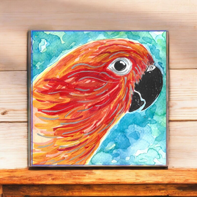 Conure Art - Etsy