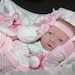 SWEET Baby GIRL! Preemie Berenguer La Newborn Reborn Pacifier Doll ...