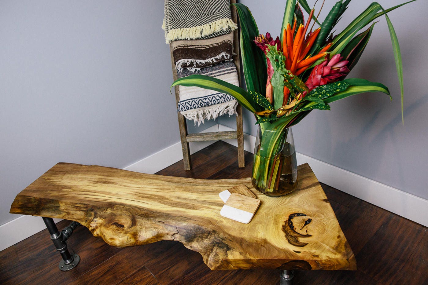 Live Edge Wood Coffee Table Custom Order - Etsy