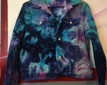 Tie dye jacket | Etsy