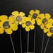 One Metal Poppy Solar Light Flower - Etsy Canada
