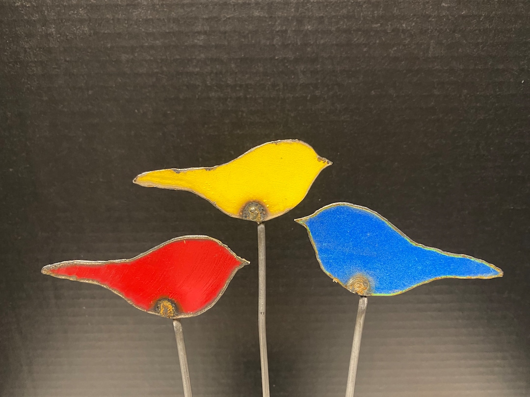 Metal Decorative Repurposed Rustic Bird - Etsy