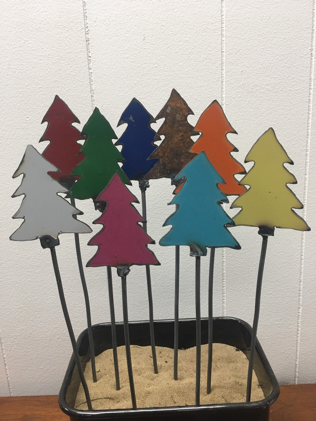 Tree Home Decor Metal Rustic - Etsy