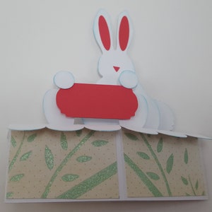 Easter Bunny Pop up Card INSTANT DOWNLOAD - Etsy