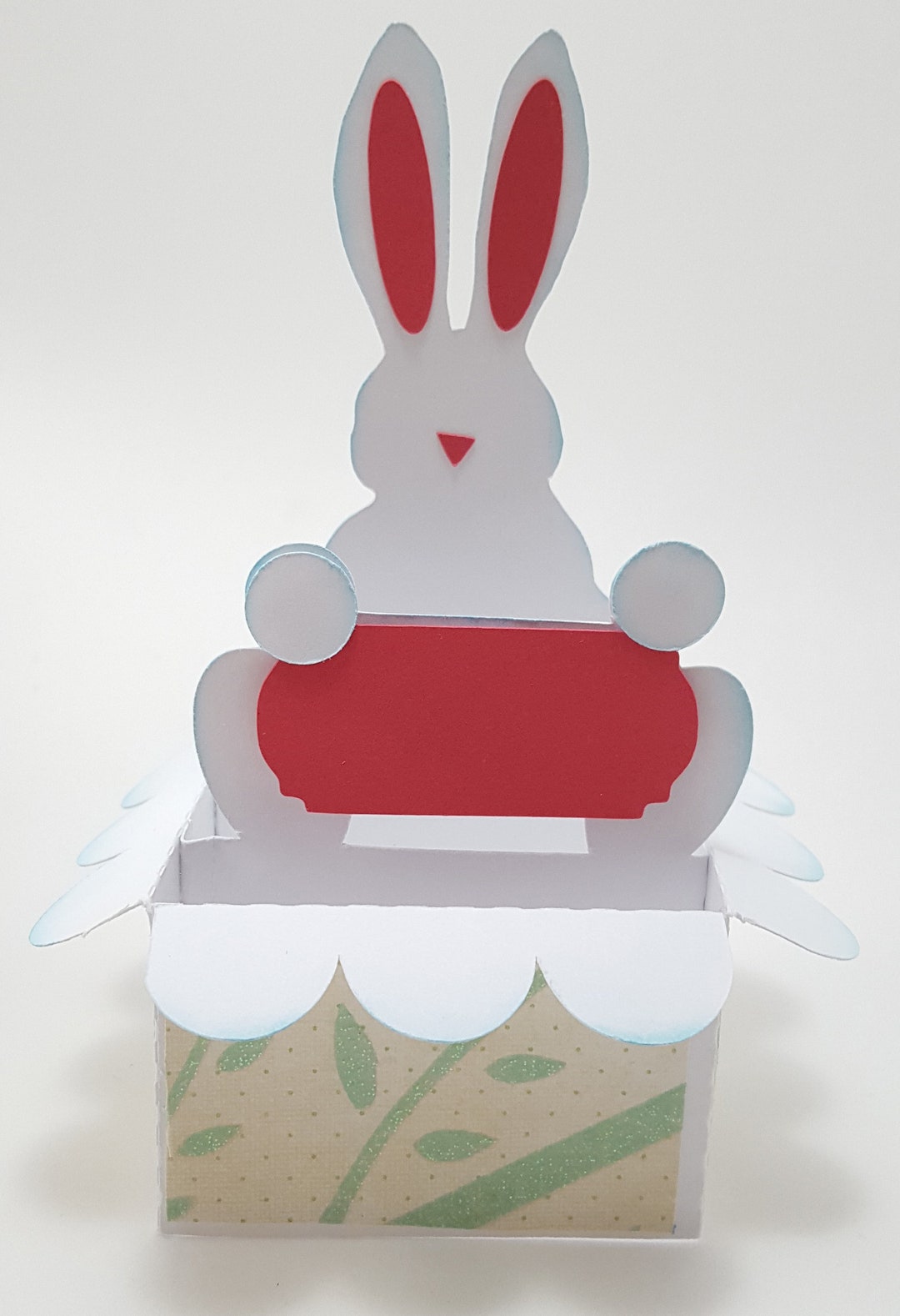 Easter Bunny Pop up Card INSTANT DOWNLOAD - Etsy