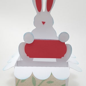 Easter Bunny Pop up Card INSTANT DOWNLOAD - Etsy