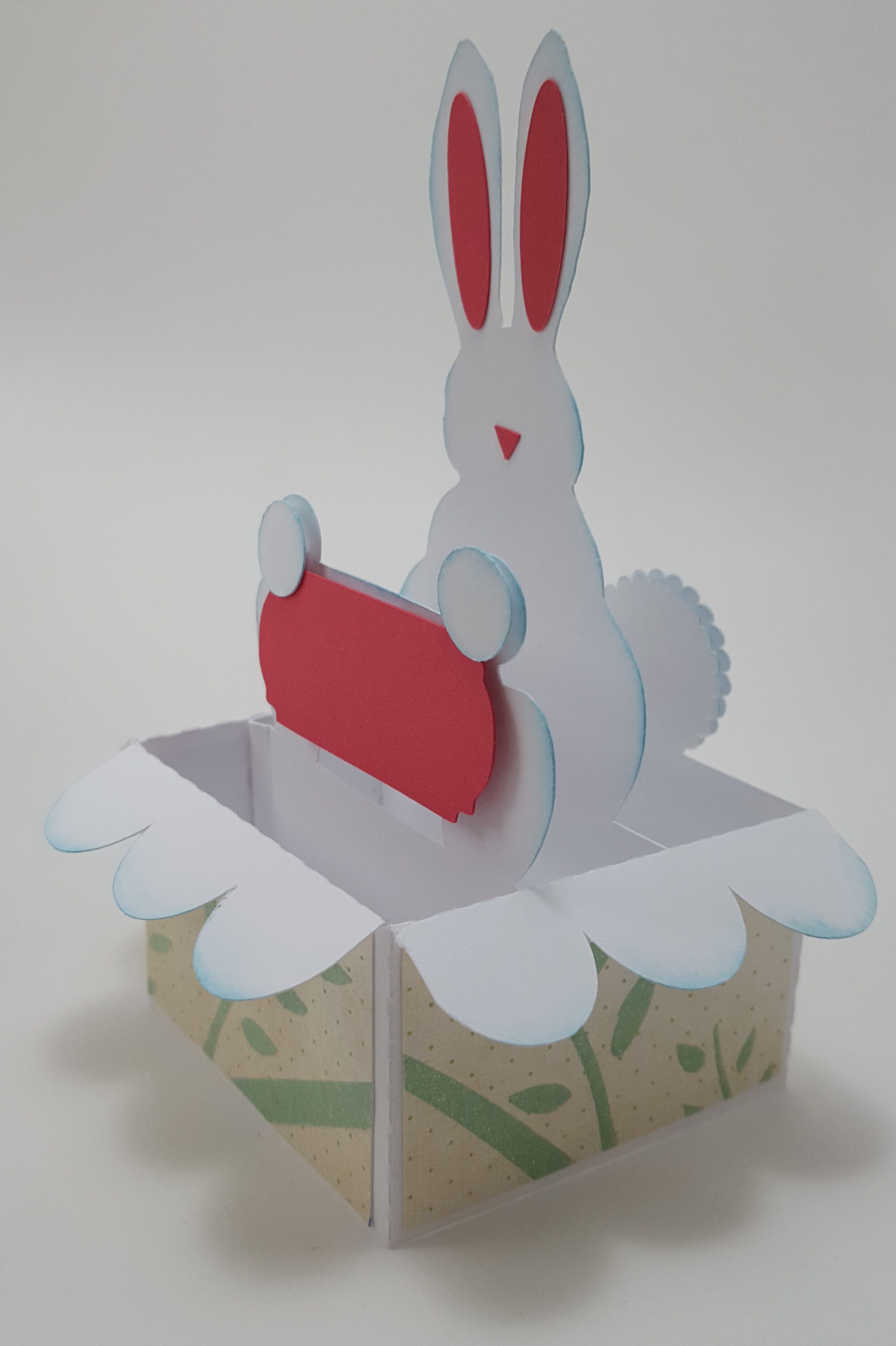 Easter Bunny Pop up Card INSTANT DOWNLOAD - Etsy