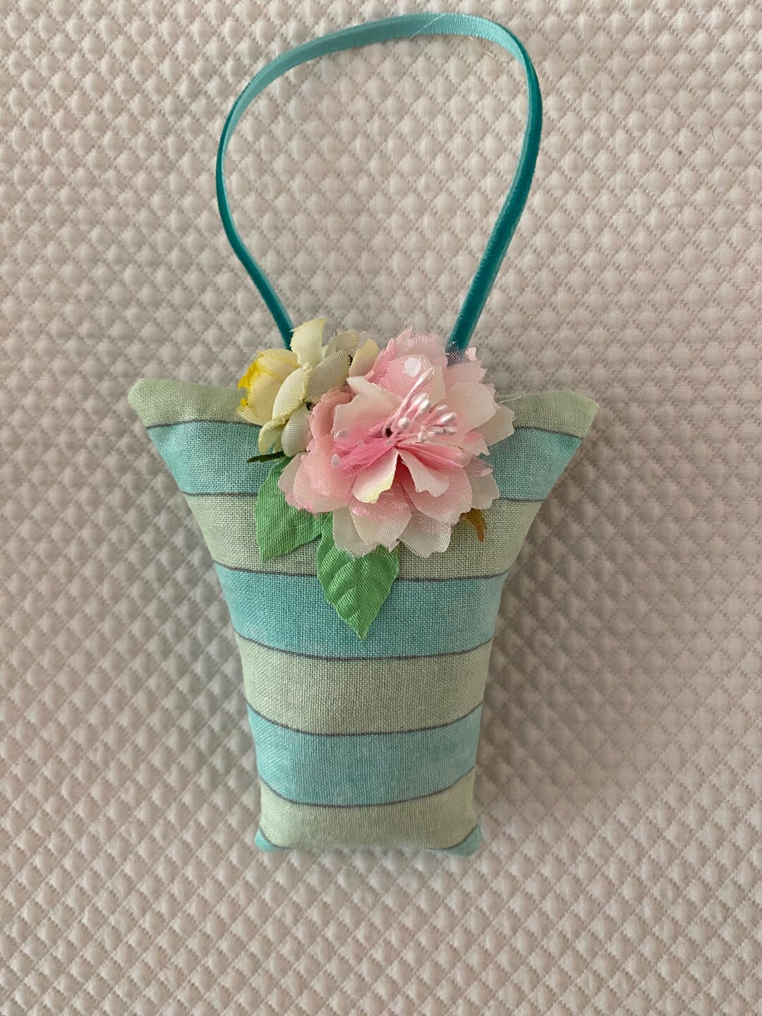 Hanging Lavender Sachet,summer Basket Sachet , Boho Ornament, Cottage ...