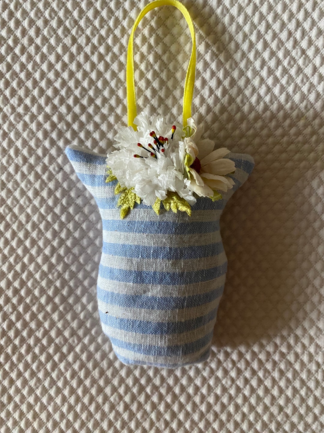 Hanging Lavender Sachet, Spring Vase Sachet, Boho Ornament, Cottage ...