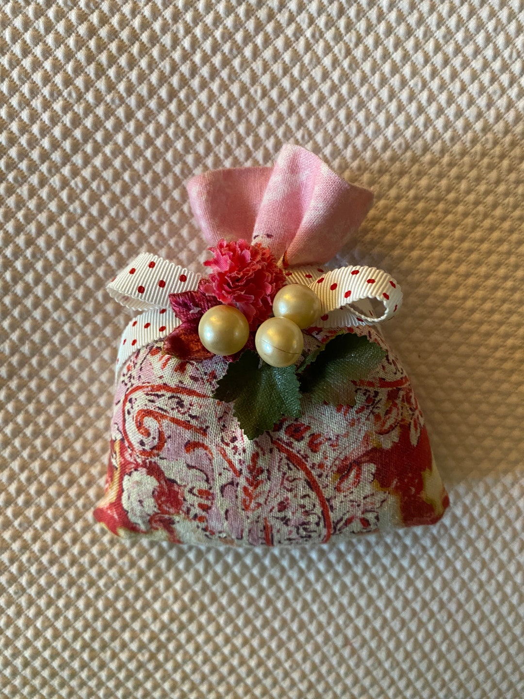 Lavender Sachet Valentine's Satchel Sachet , Friendship Gift, Cottage ...