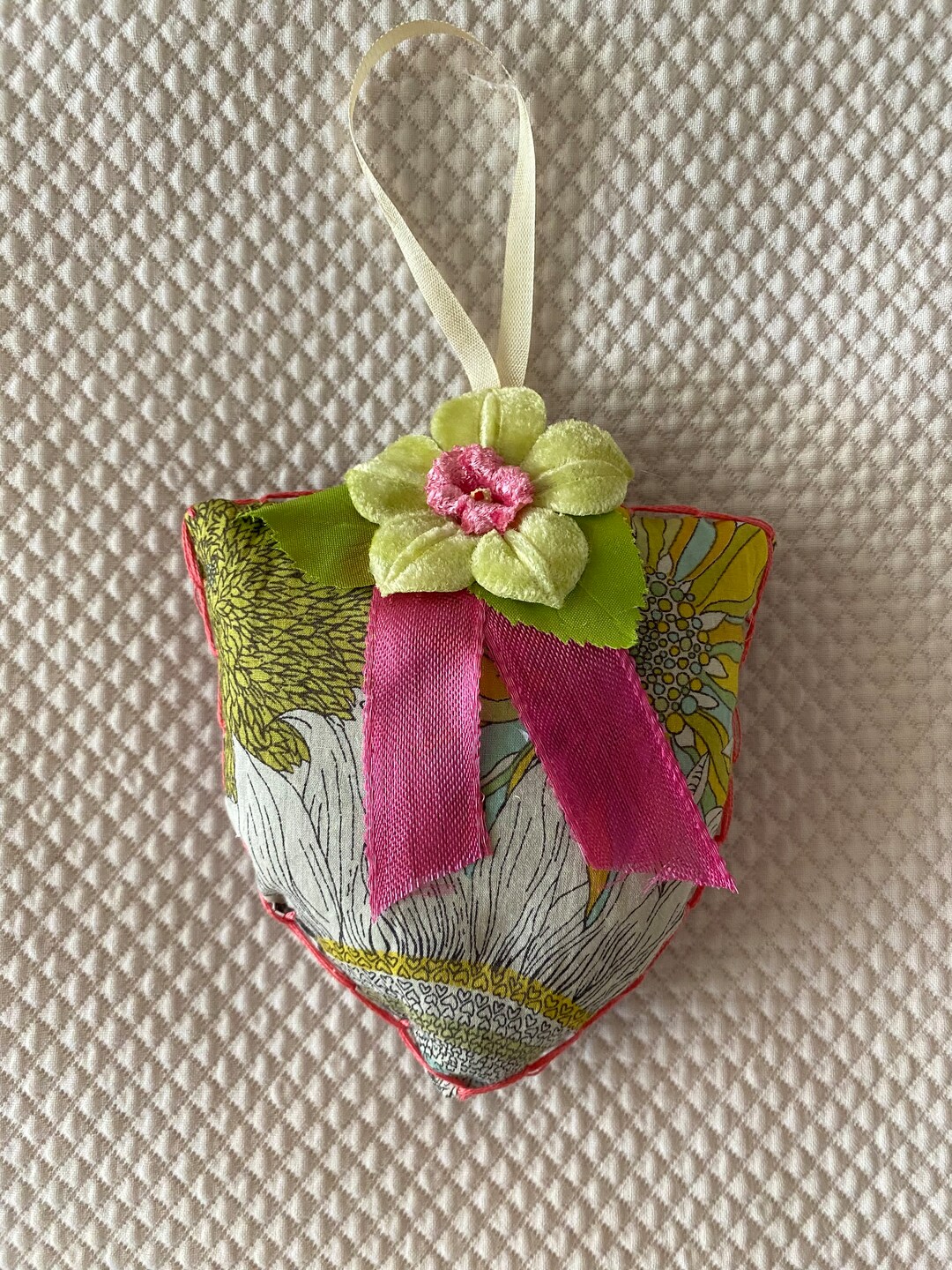 Lavender Sachet Hanging Spring Shield, Friendship Gift, Hanging Decor ...