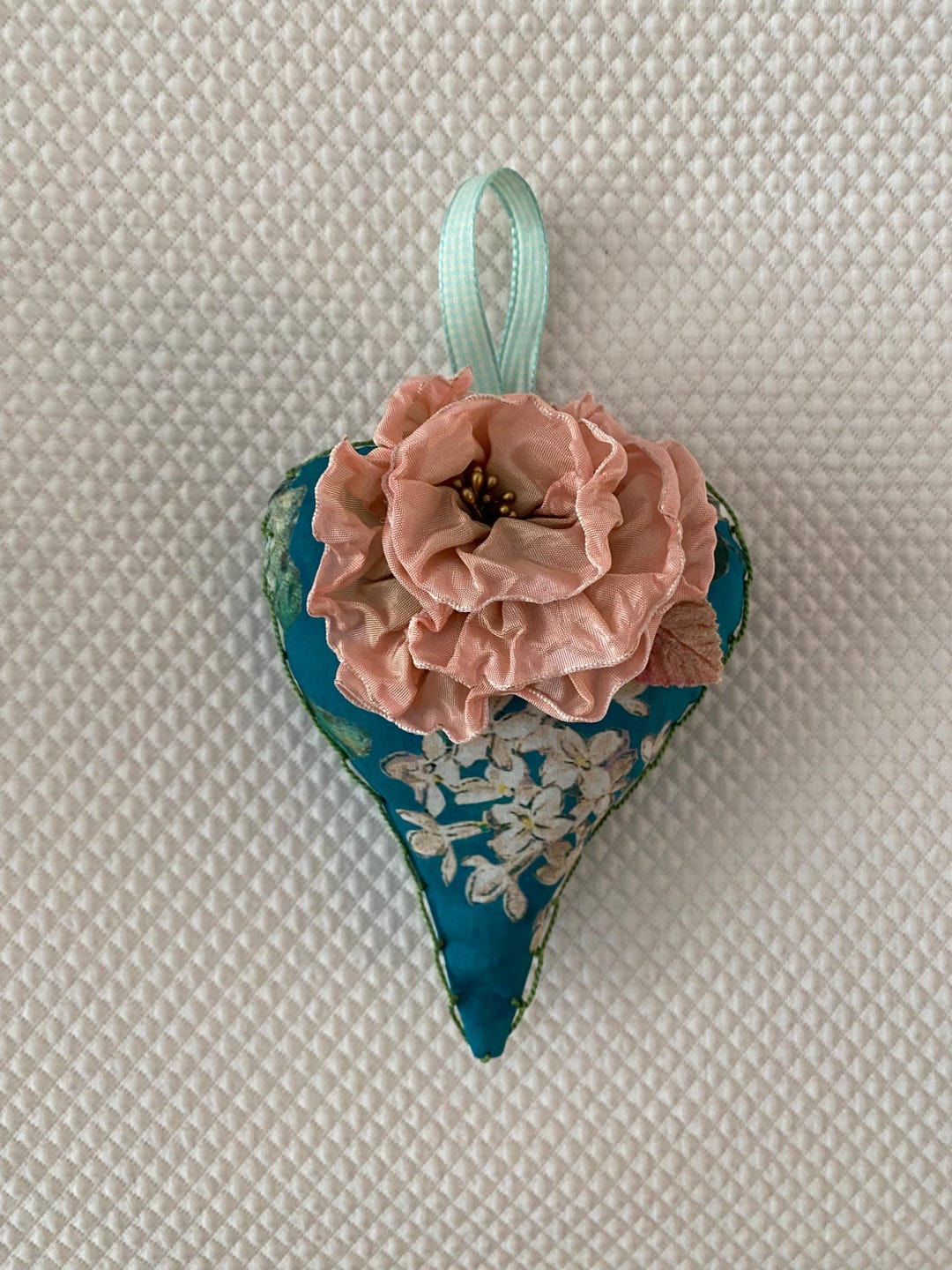 Small Lavender Heart Sachet, Summer Gift ,collectible ,cottage Door ...