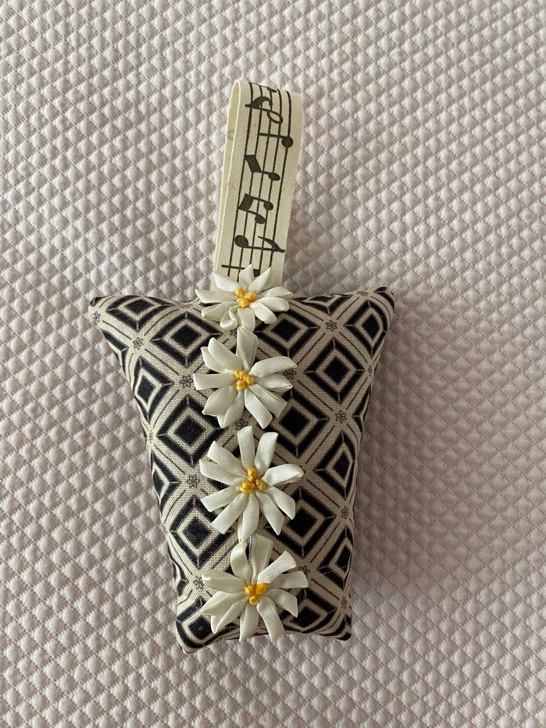 Hanging Lavender Sachet Basket Sachet Boho Ornament Cottage - Etsy