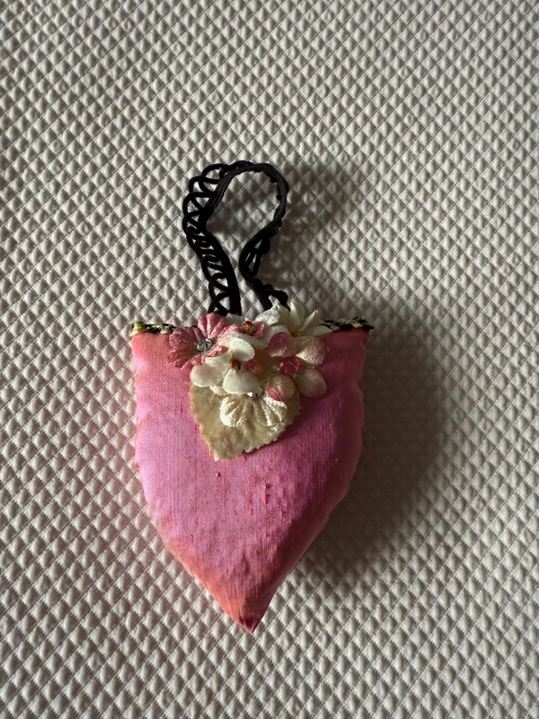 Vintage Floral Lavender Sachet – Silk Hanging Decor - Etsy