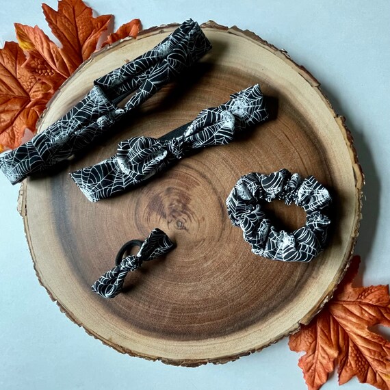 Cobweb glow in the Dark Hair Accessories | Etsy