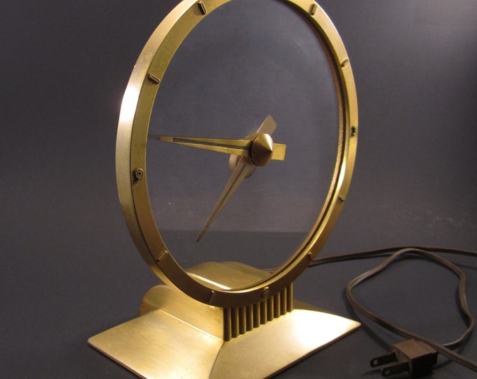 Vintage Jefferson Golden Hour Clock Mystery Clock - Etsy