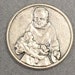 St Anthony Coin Token Pray Hope Don't Worry Protect Pocket Icon Vintage ...