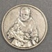 St Anthony Coin Token Pray Hope Don't Worry Protect Pocket Icon Vintage ...