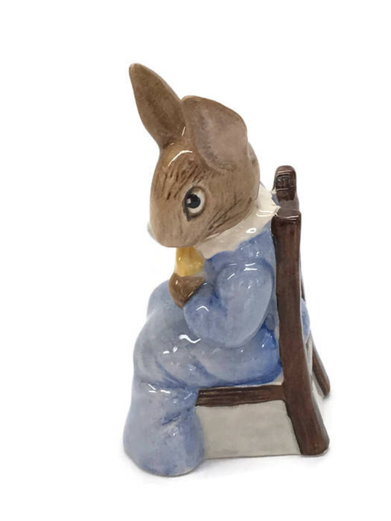 Peter Rabbit Figurine Cottontail Rabbit Beatrix Potter Animal - Etsy