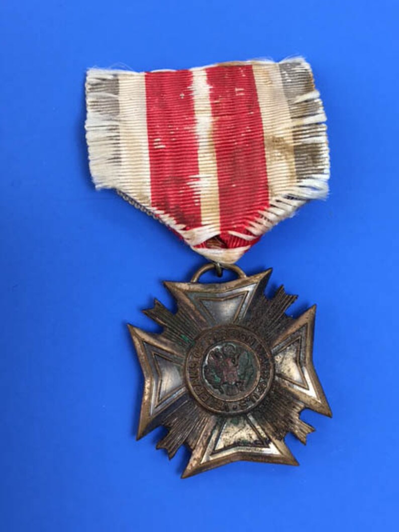 Veterans Foreign Wars Medal WWI Military Ribbons Buttons - Etsy
