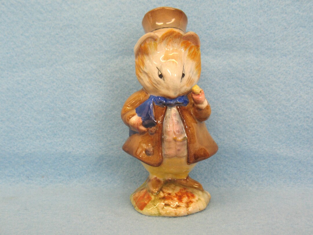 Amiable Guinea-pig Figurine Beswick Beatrix Potter Peter Rabbit Rare ...