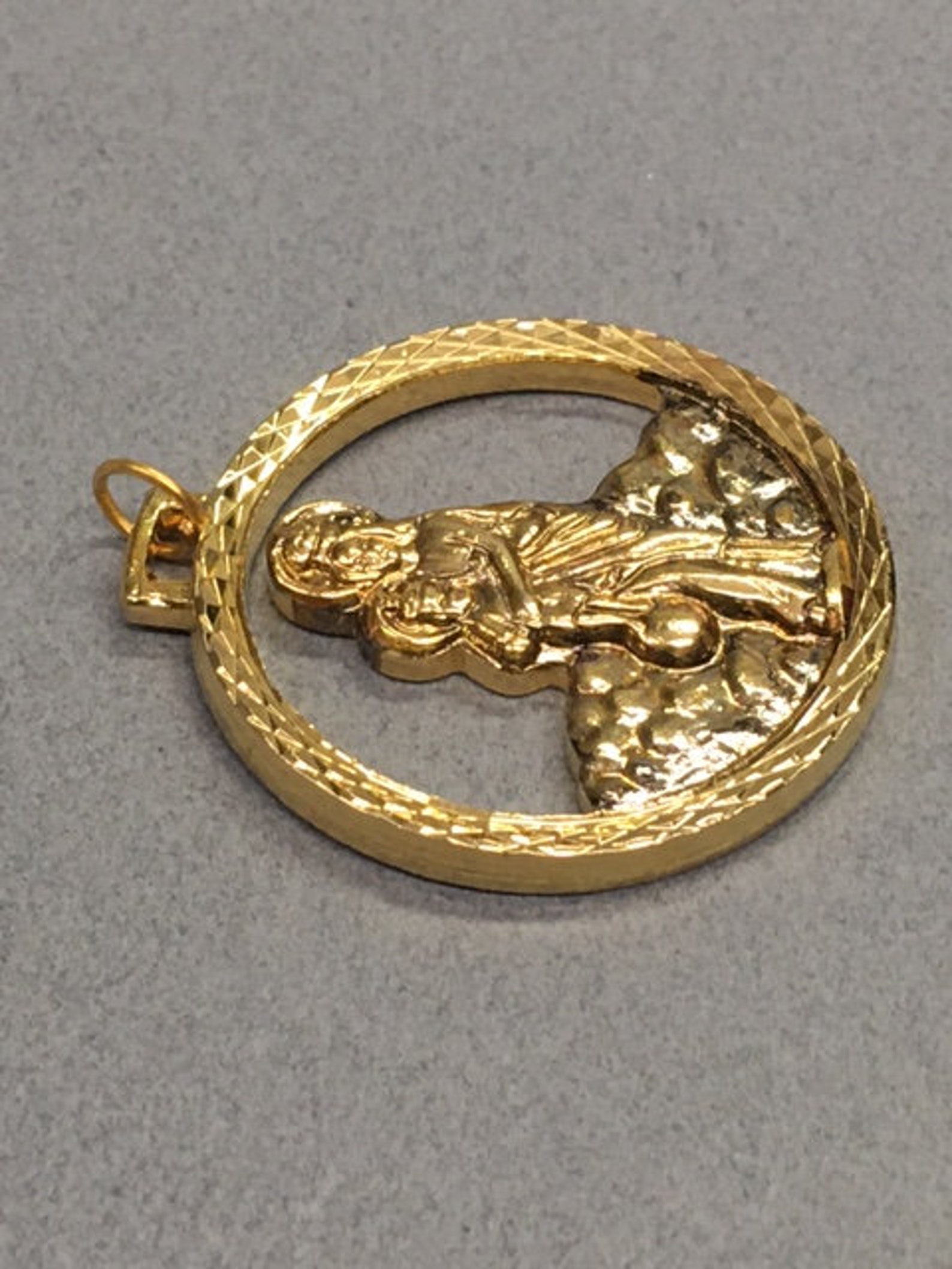 Our Lady of Victory Pendant Virgin Mary Catholic Gift Supply - Etsy