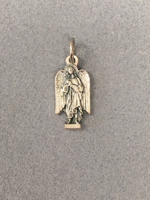 Silver Angel Charm Guardian Angels Protect Protection Guide Us | Etsy